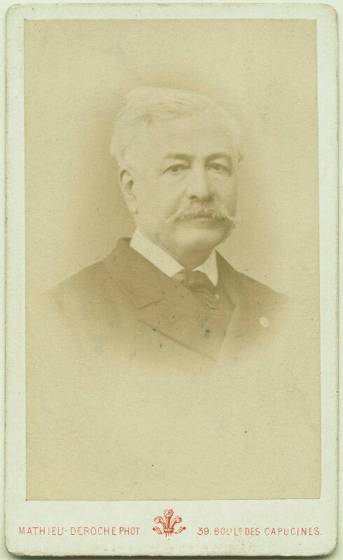Ferdinand Marie, Vicomte de Lesseps Greetings Card – National Portrait Gallery Shop
