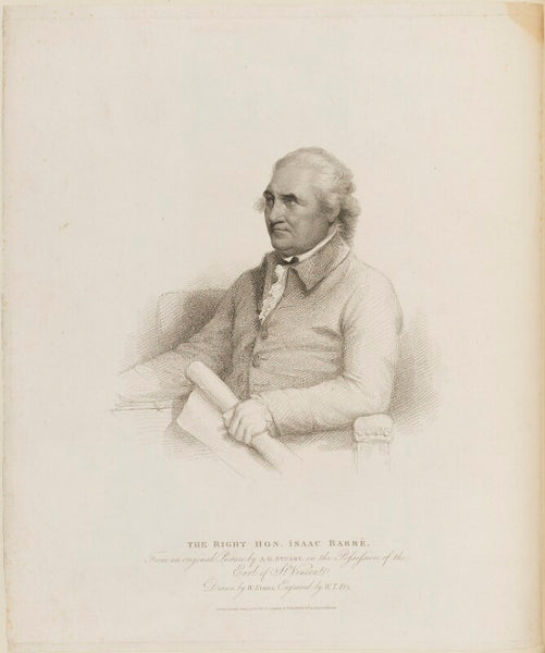 Isaac Barré Greetings Card – National Portrait Gallery Shop