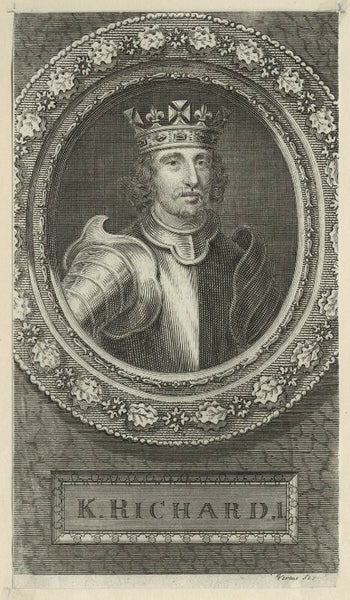 King Richard I ('the Lionheart') Portrait Print – National Portrait ...