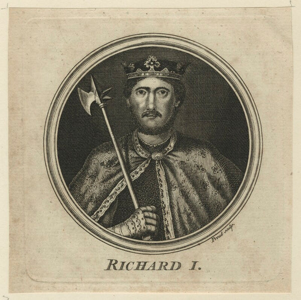 King Richard I ('the Lionheart') Portrait Print – National Portrait ...