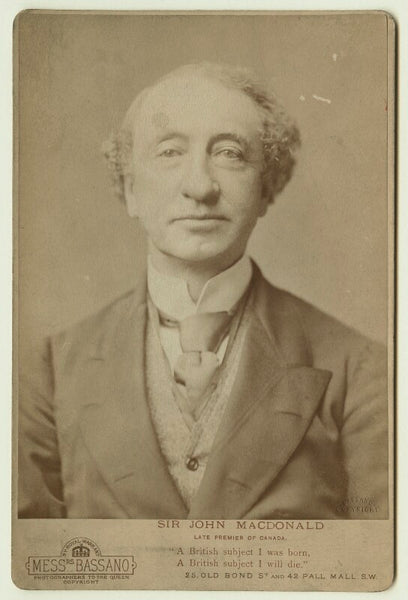 Sir John Alexander Macdonald Portrait Print – National Portrait Gallery ...
