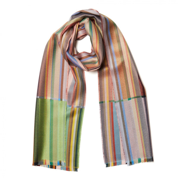 Montclair Rust Silk Scarf – National Portrait Gallery Shop