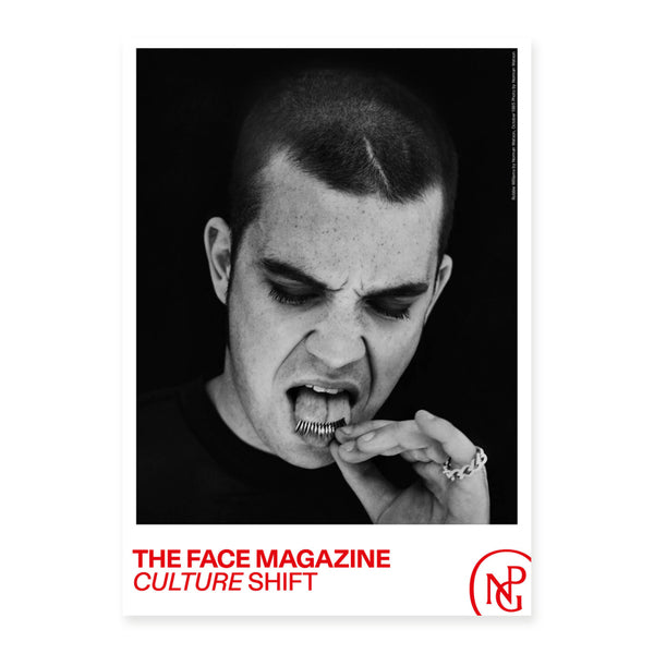 Robbie Williams by Norman Watson A2 Poster – National Portrait Gallery Shop