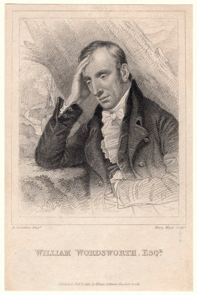 William Wordsworth Portrait Print – National Portrait Gallery Shop