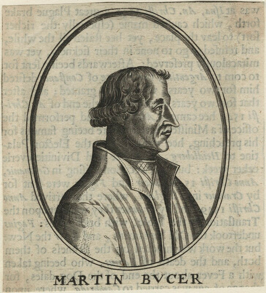 Martin Bucer (Butzer) Portrait Print – National Portrait Gallery Shop