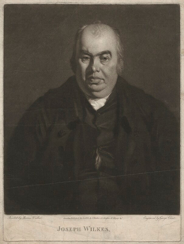 Joseph Wilkes Portrait Print – National Portrait Gallery Shop