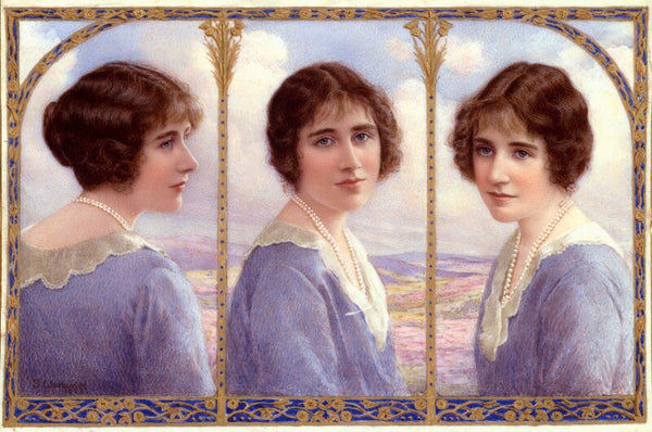 Queen Elizabeth, the Queen Mother Portrait Print – National Portrait ...