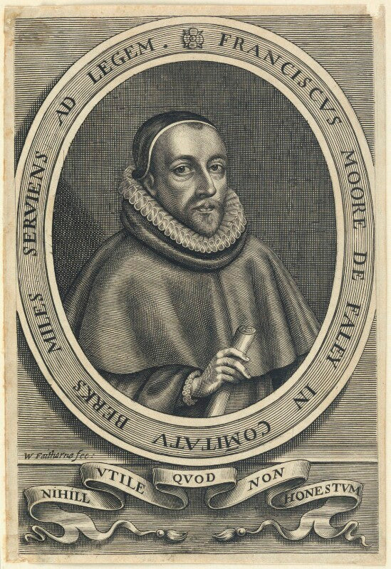Sir Francis Moore Portrait Print – National Portrait Gallery Shop