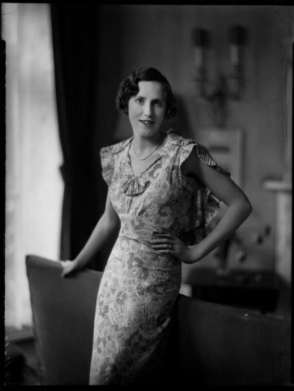 Joan Verena Hamilton-Russell (née Verney) Portrait Print – National ...