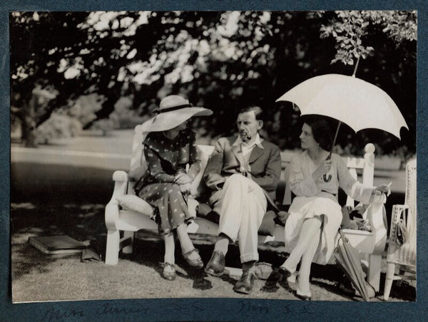 Edith Olivier; Siegfried Sassoon; Hester Sassoon (née Gatty) Portrait ...