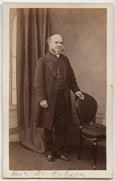Reverend Dr Robson Portrait Print – National Portrait Gallery Shop