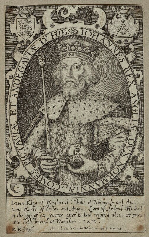 King John Portrait Print – National Portrait Gallery Shop
