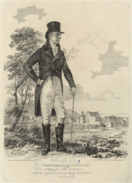 John Christian Curwen Portrait Print – National Portrait Gallery Shop