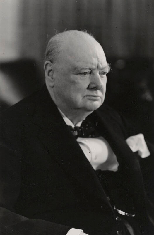 Winston Churchill Portrait Print – National Portrait Gallery Shop