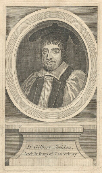 Gilbert Sheldon Greetings Card – National Portrait Gallery Shop