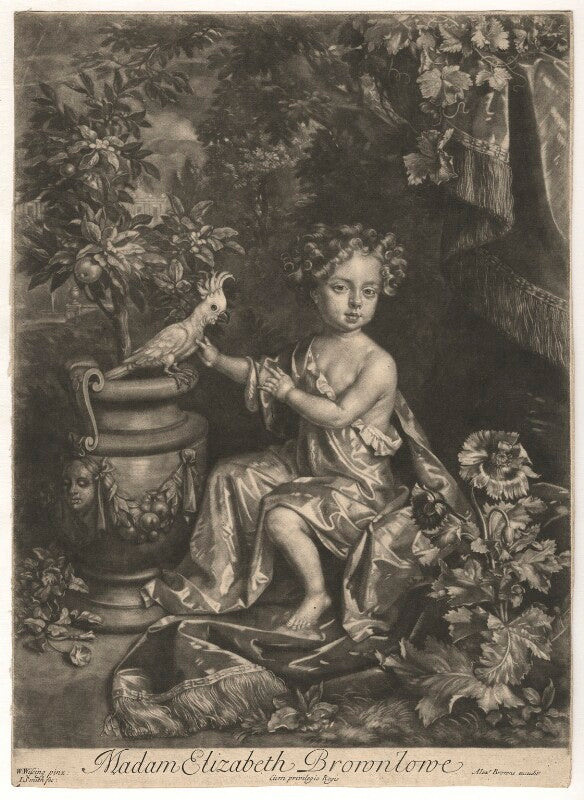 Elizabeth Brownlow, later Elizabeth Cecil, Countess of Exeter Portrait ...