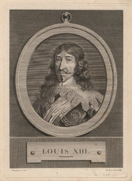 Louis XIII Portrait Print – National Portrait Gallery Shop
