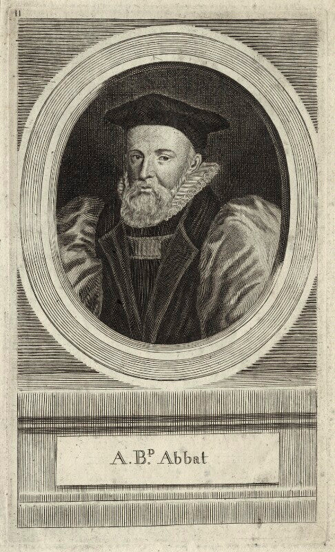 George Abbot Greetings Card – National Portrait Gallery Shop