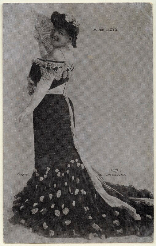 Marie Lloyd Portrait Print – National Portrait Gallery Shop