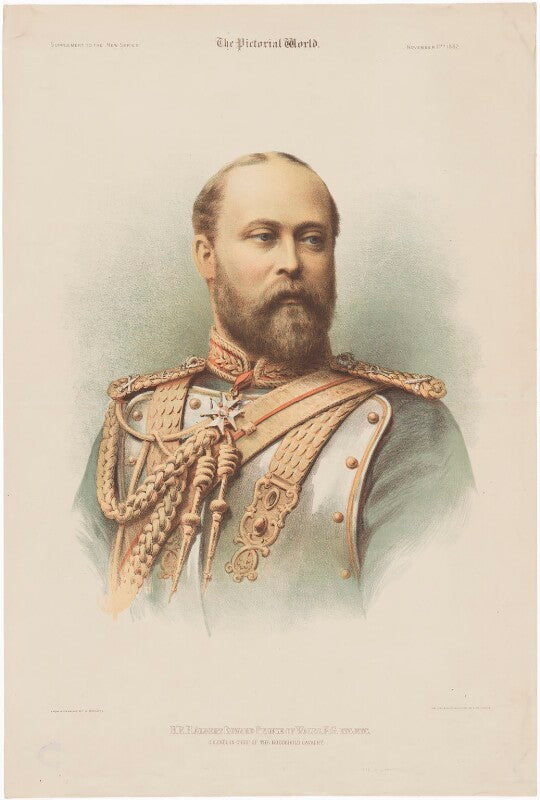 King Edward VII Portrait Print – National Portrait Gallery Shop