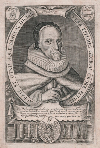 Sir George Croke Portrait Print – National Portrait Gallery Shop