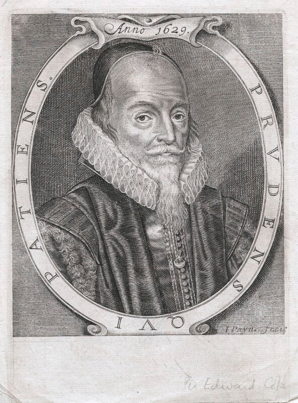 Sir Edward Coke Portrait Print – National Portrait Gallery Shop
