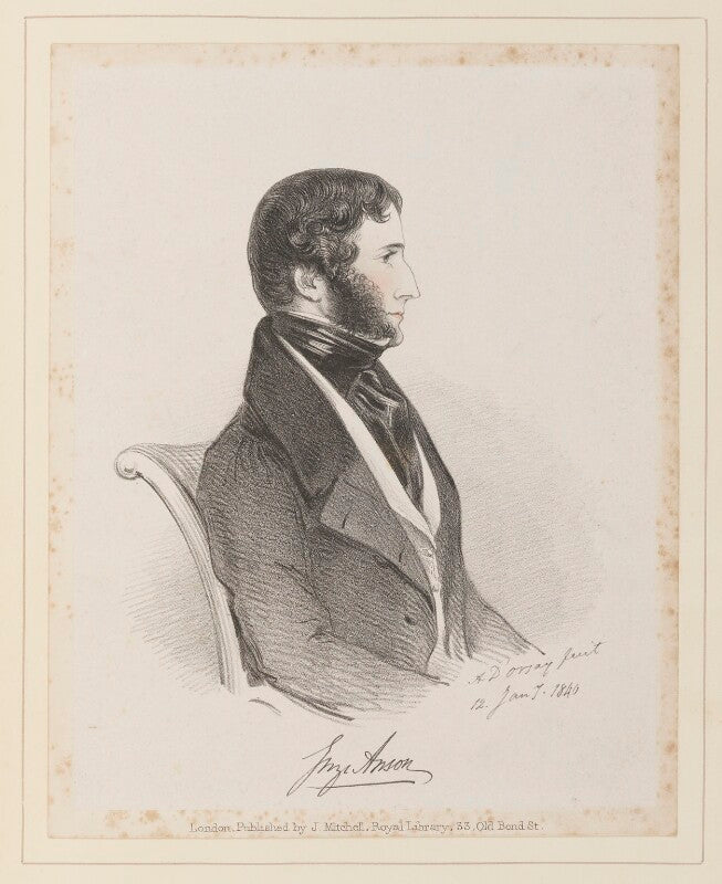 George Anson Greetings Card – National Portrait Gallery Shop