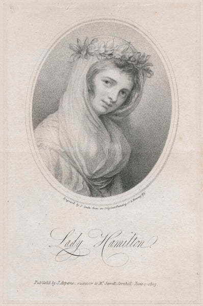 Emma Hamilton Portrait Print – National Portrait Gallery Shop