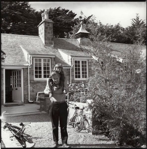 Peter Lanyon with his daughter Anna Mary Lanyon Portrait Print ...