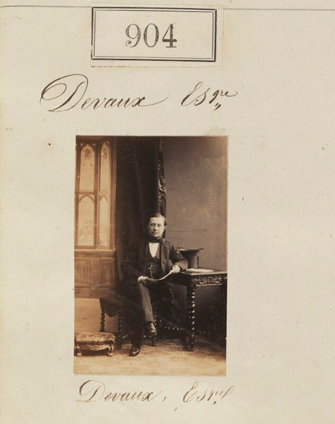Alexander Charles Louis Devaux Portrait Print – National Portrait ...