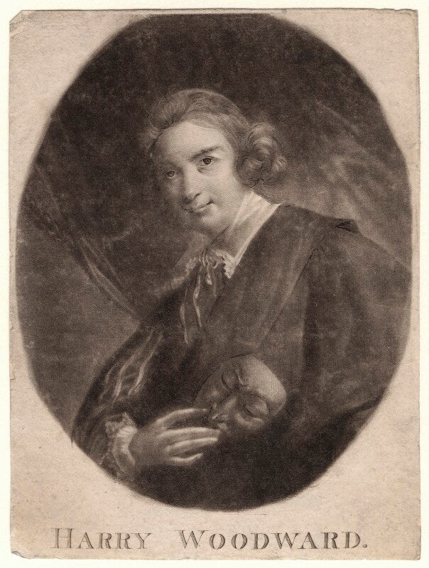 Henry Woodward Portrait Print – National Portrait Gallery Shop