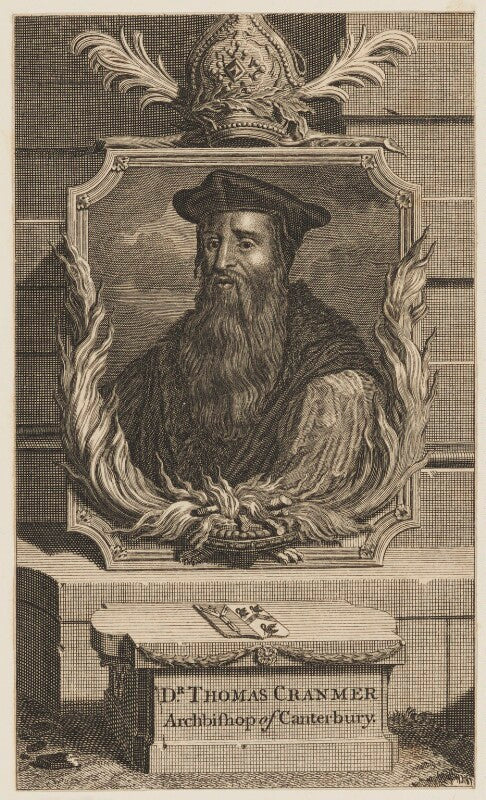 Thomas Cranmer Portrait Print – National Portrait Gallery Shop
