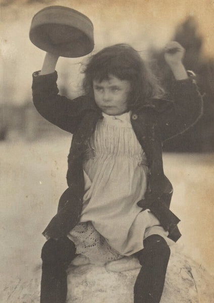 'Harold on a snow ball' (Harold Hawthorn Myers) Greetings Card ...