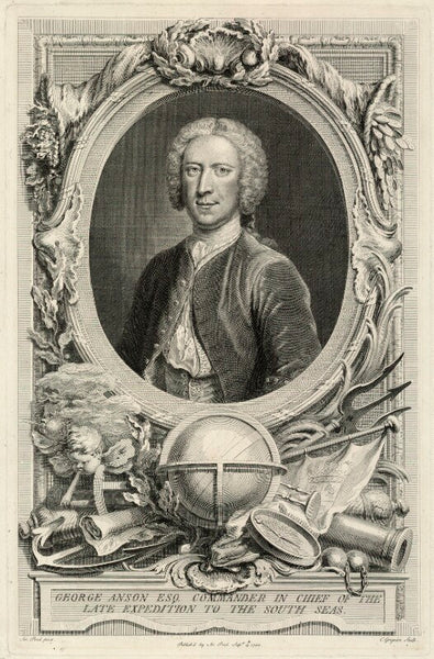 George Anson, 1st Baron Anson Portrait Print – National Portrait ...