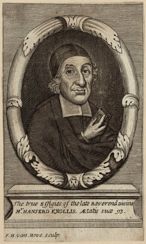 Hanserd Knollys Portrait Print – National Portrait Gallery Shop