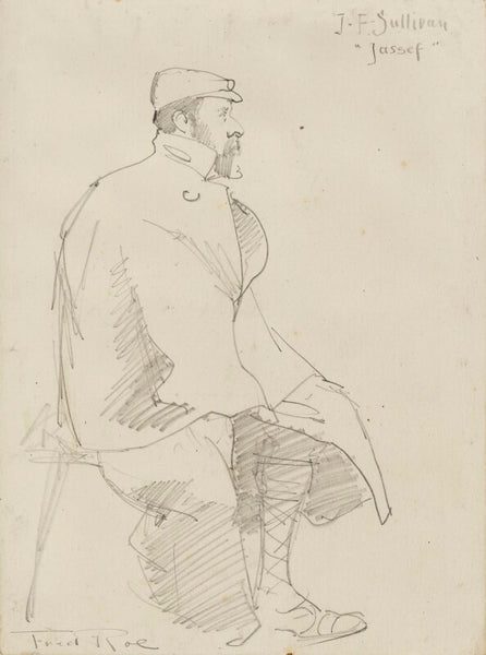 James Frank Sullivan ('Jassef') Portrait Print – National Portrait ...