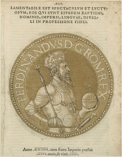 Ferdinand I, Holy Roman Emperor Greetings Card – National Portrait ...