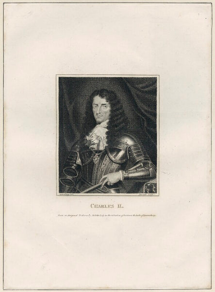 King Charles II Portrait Print – National Portrait Gallery Shop