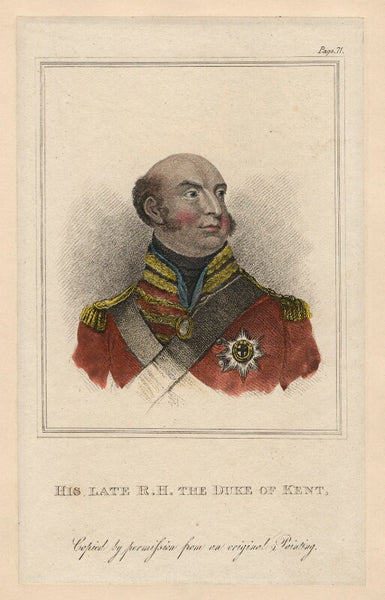 Prince Edward, Duke of Kent and Strathearn Portrait Print – National ...
