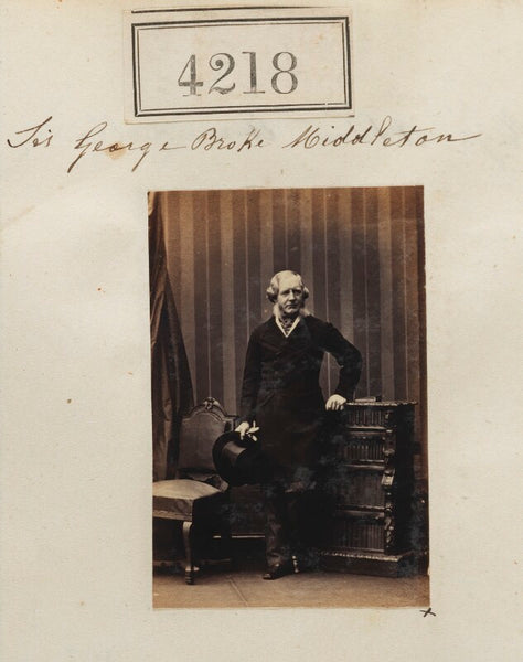 Sir George Nathaniel Broke-Middleton, 3rd Bt Portrait Print – National ...
