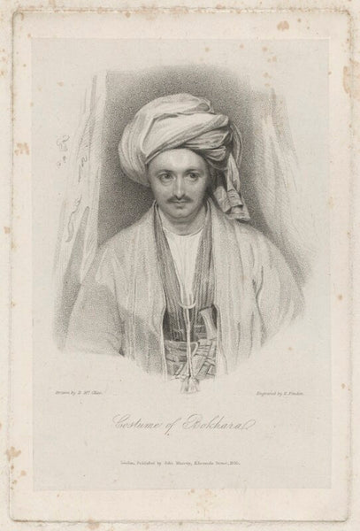 Sir Alexander Burnes Greetings Card – National Portrait Gallery Shop