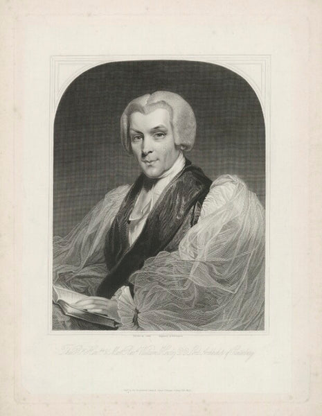 William Howley Portrait Print – National Portrait Gallery Shop