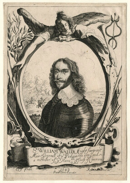 Sir William Waller Portrait Print – National Portrait Gallery Shop