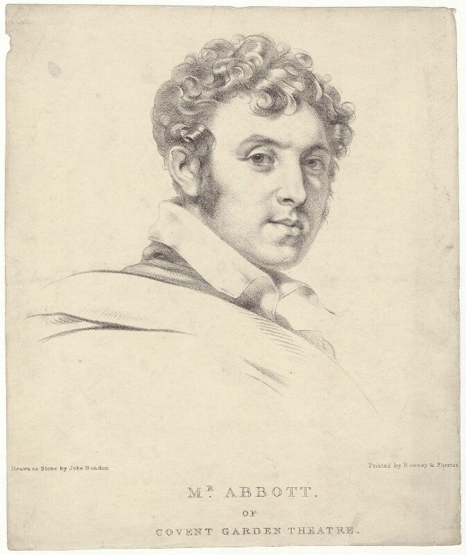 William Abbot Portrait Print – National Portrait Gallery Shop