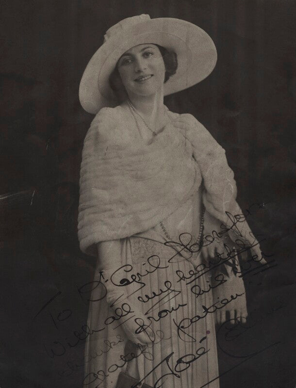 José Collins Portrait Print – National Portrait Gallery Shop