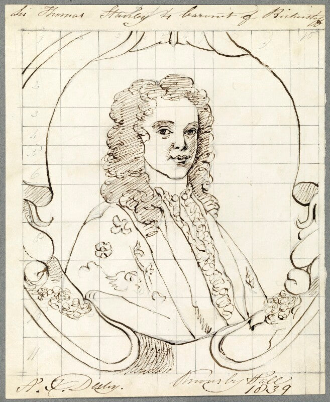 Sir Thomas Stanley, 4th Bt of Bickerstaffe as a boy Portrait Print ...