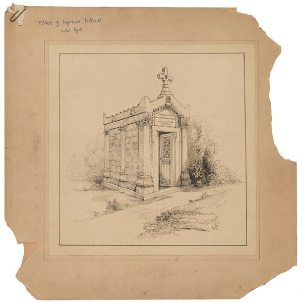 Tomb of Sir Vincent Eyre in Kensal Green Cemetery Greetings Card ...