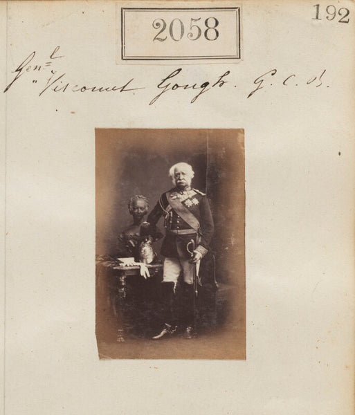 Hugh Gough, 1st Viscount Gough Portrait Print – National Portrait ...