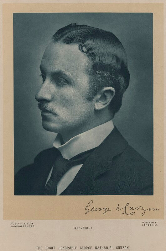 George Nathaniel Curzon, Marquess Curzon of Kedleston Portrait Print ...