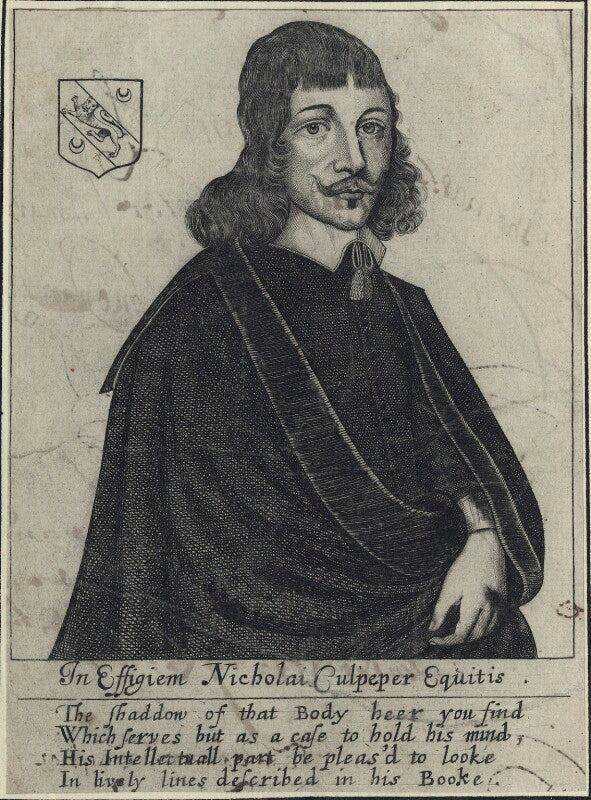 Nicholas Culpeper Portrait Print – National Portrait Gallery Shop